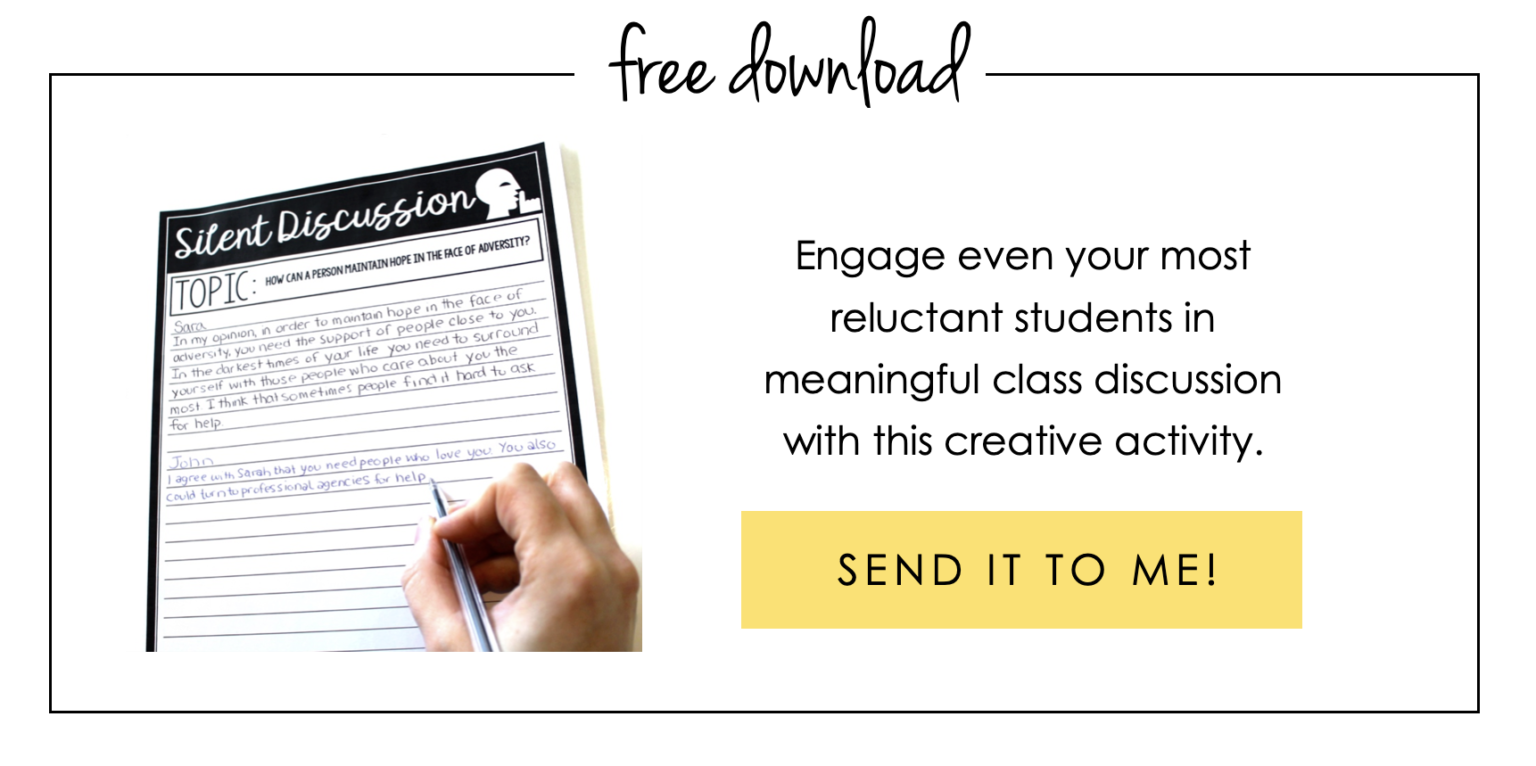 6 Ways to Improve Class Discussion When No One Wants to Talk - Presto Plans