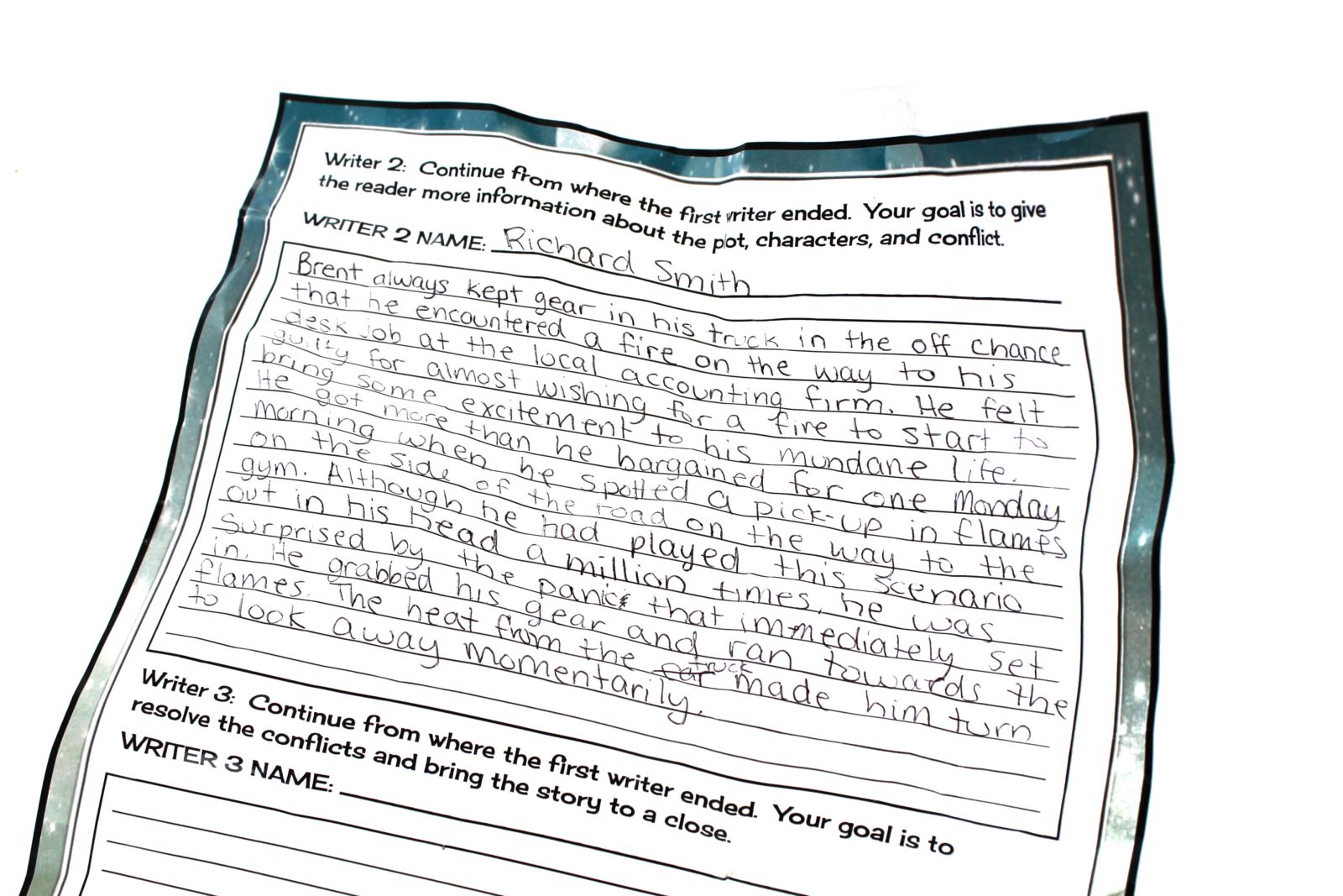 Snowball Writing: Collaborative Writing Activity - Presto Plans