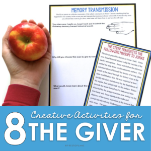 8 Creative Activities to Teach The Giver (by Lois Lowry)