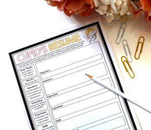 Valentine’s Day Activities For Middle and High School English - Presto ...