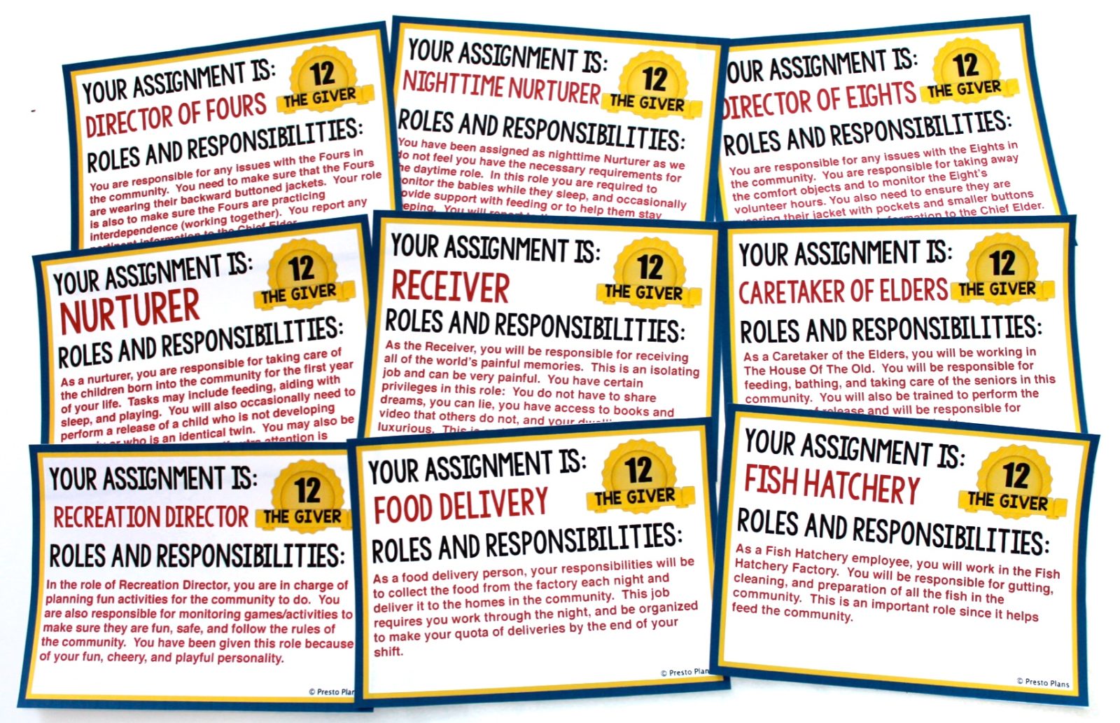 8 Creative Activities to Teach The Giver (by Lois Lowry)