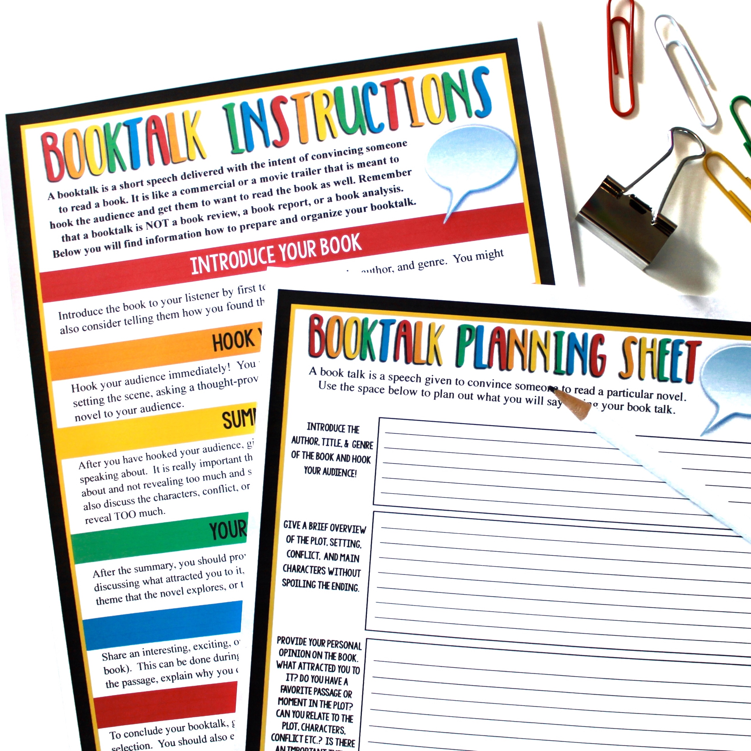 Tips for Using Book Talks in Your Classroom - Presto Plans