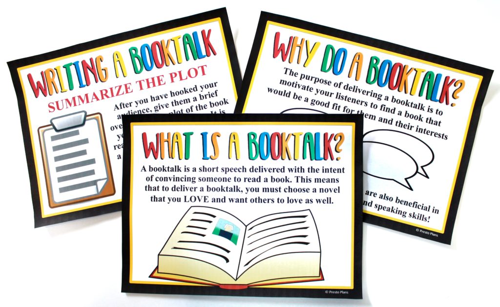 Tips for Using Book Talks in Your Classroom - Presto Plans