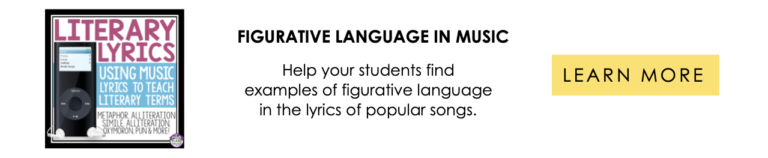 8 Creative Figurative Language Activities for Review - Presto Plans