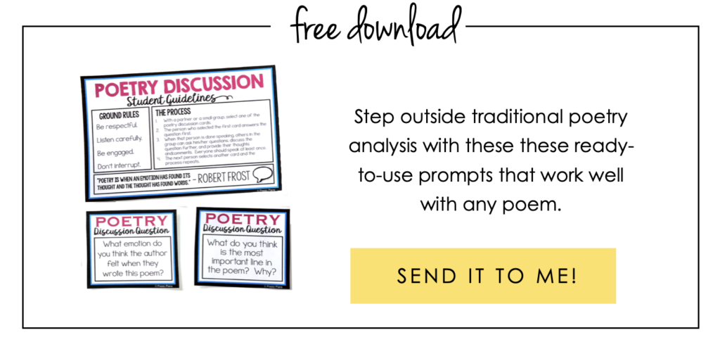 Teaching Students How to Annotate Poetry - Presto Plans