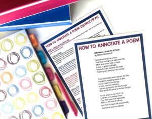 Teaching Students How to Annotate Poetry - Presto Plans