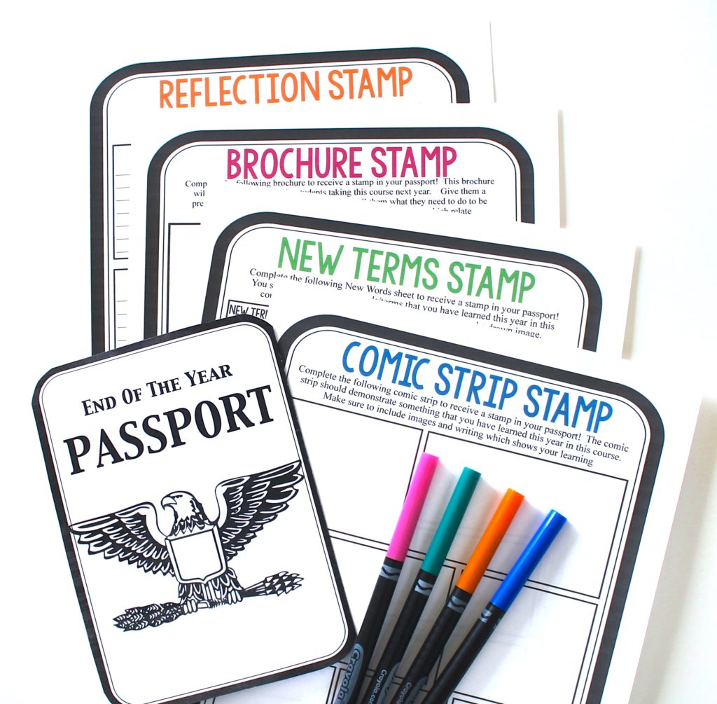 End of Year Activities for Middle School English - Presto Plans