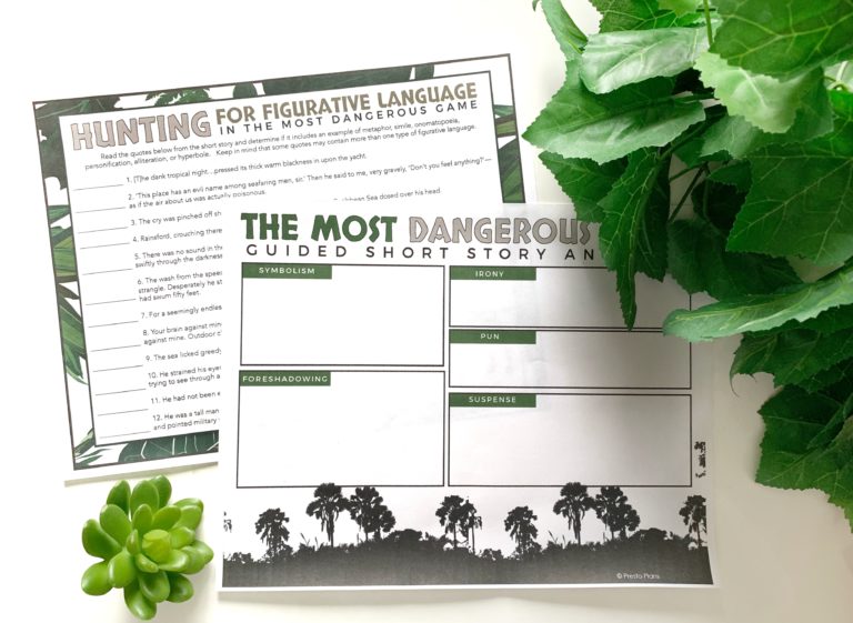 Teaching The Most Dangerous Game by Richard Connell - Presto Plans