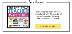 Tips for Hosting a FUN Teacher Awards Ceremony - Presto Plans