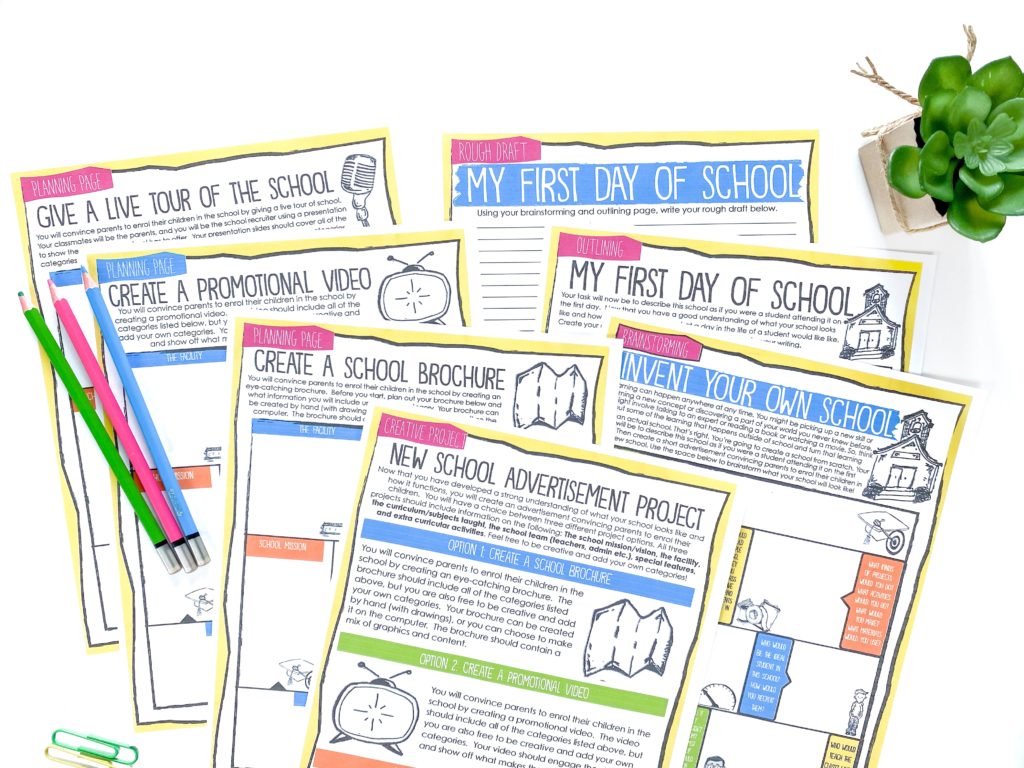 5 Outside the Box Creative Writing Assignments for ELA - Presto Plans