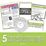 5 Tips for Running a Halloween Escape Room For Middle High ELA: Zombie ...