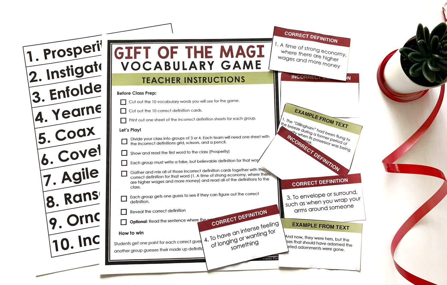 Teaching The Gift of the Magi by O. Henry - Presto Plans