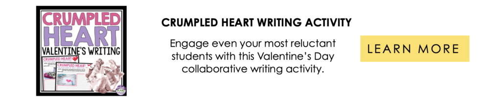 5 Valentine's Day Activities for Middle School ELA - Presto Plans