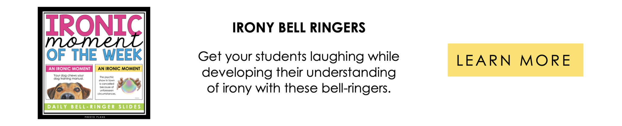 5 Tips for Teaching Irony - Presto Plans