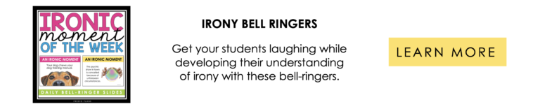 5 Tips for Teaching Irony - Presto Plans