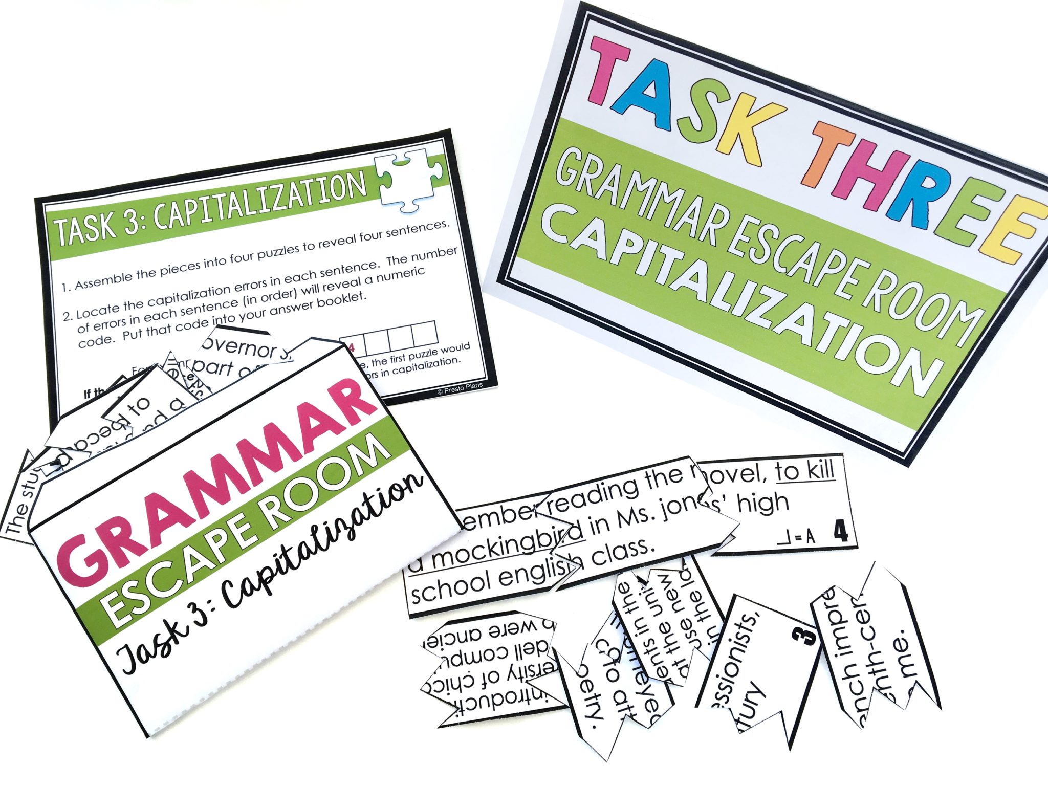 Tips for Running a Successful Classroom Escape Room in ELA - Presto Plans