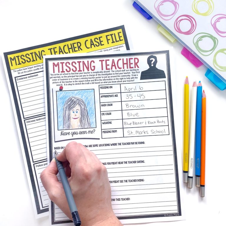 The Best Lesson to Leave for a Substitute Teacher in ELA - Presto Plans