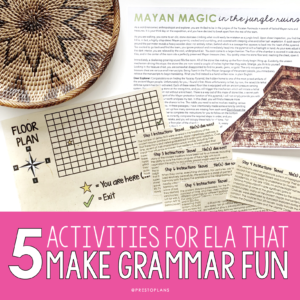5 Activities to Make Grammar Fun in Middle and High School ELA - Presto ...