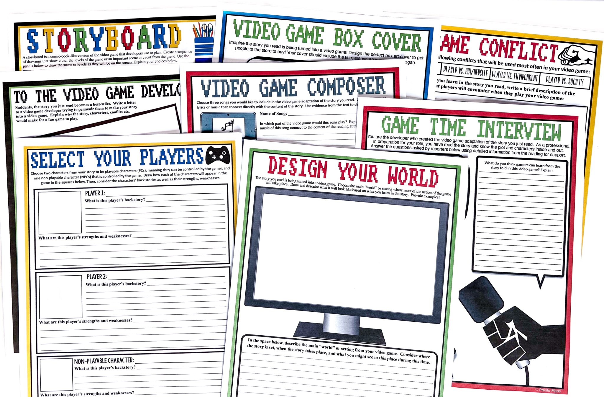 Turn a Story into a Video Game: Creative Assignment For Any Novel or ...