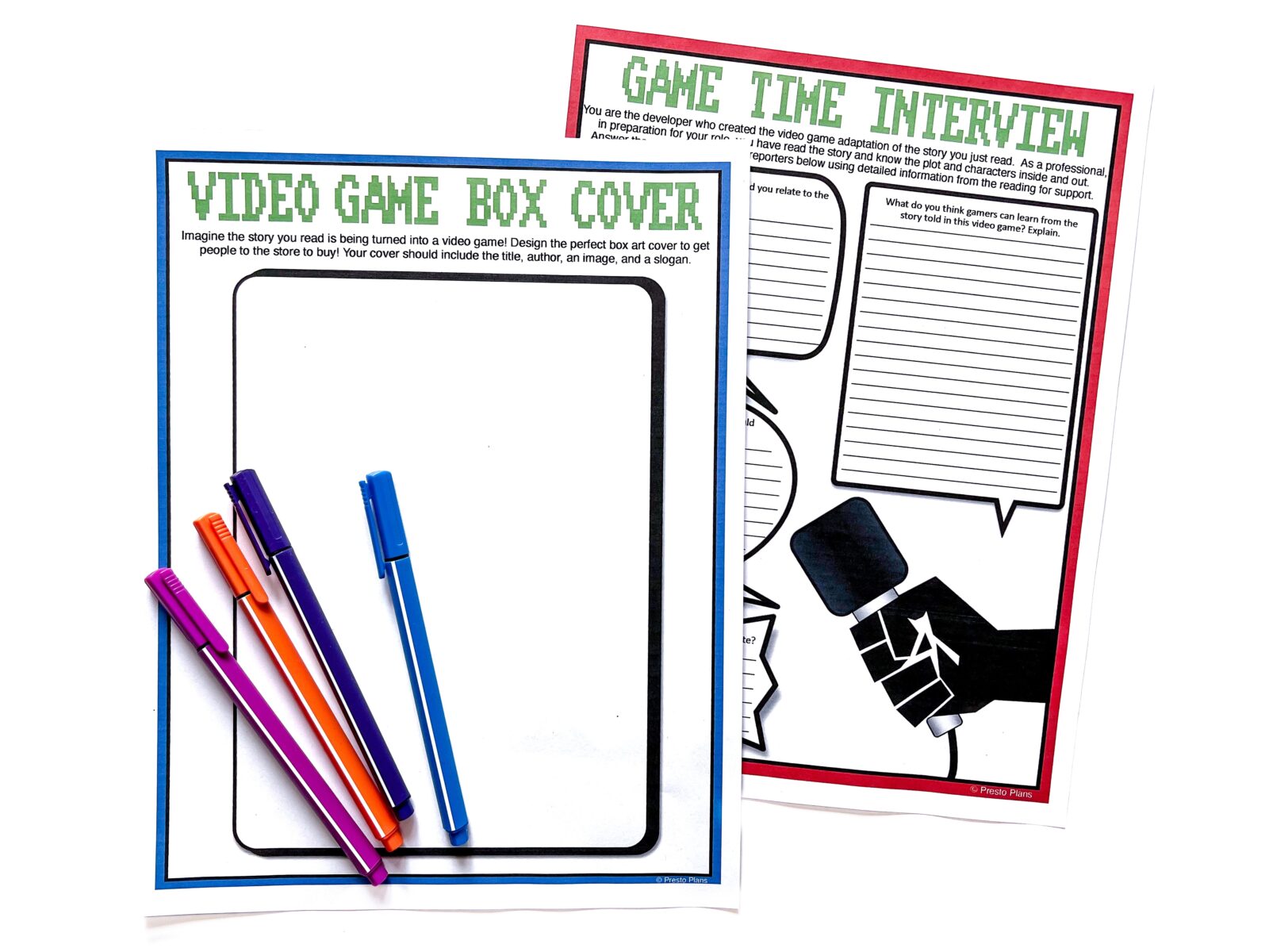 Turn a Story into a Video Game: Creative Assignment For Any Novel or ...