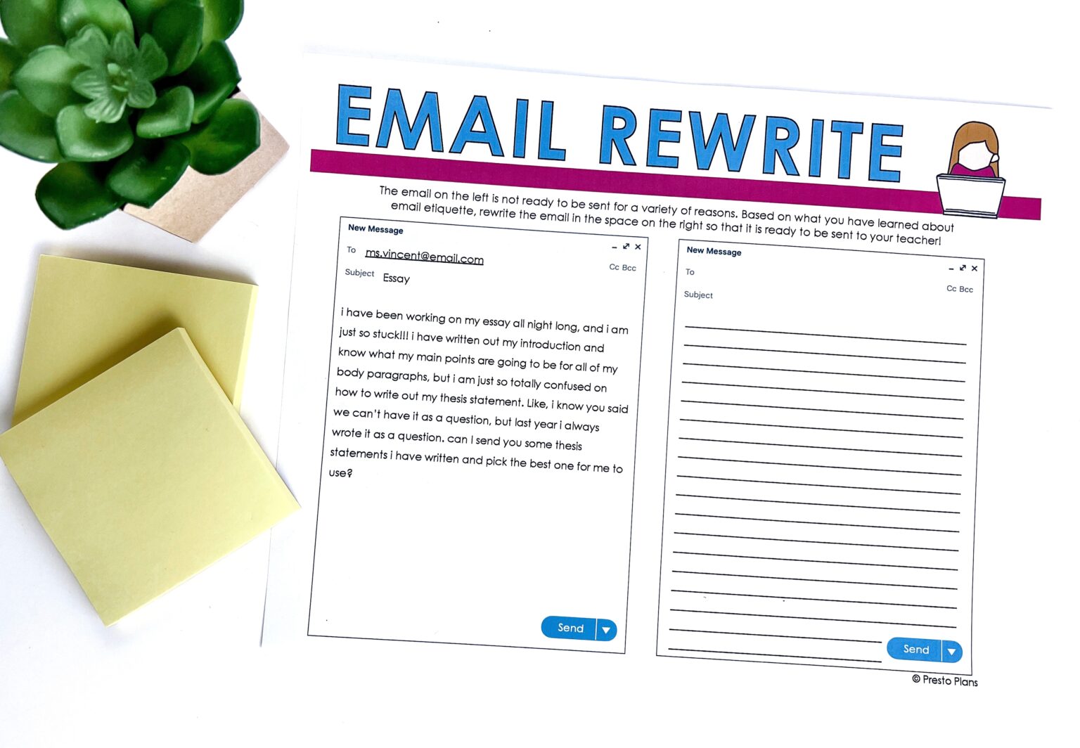 Teaching Email Etiquette in 8 Steps - Presto Plans