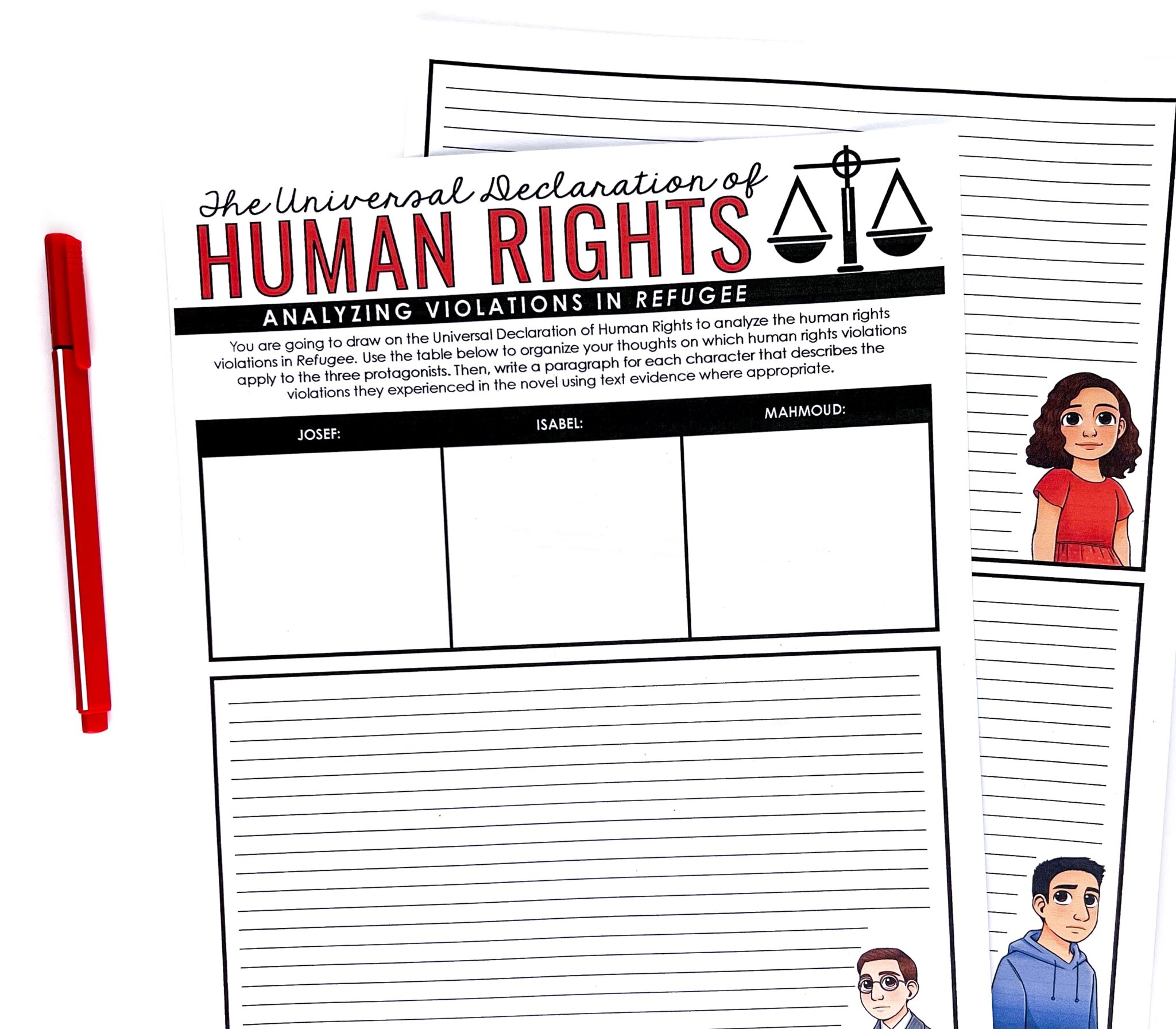 Teaching Refugee by Alan Gratz: 12 Creative Activities - Presto Plans