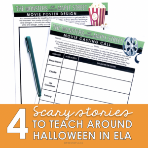 4 Scary Short Stories to Teach around Halloween in ELA - Presto Plans