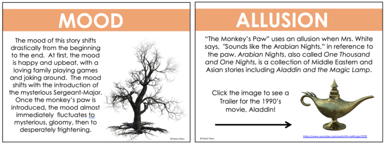 Teaching The Monkey's Paw by W.W. Jacobs - Presto Plans