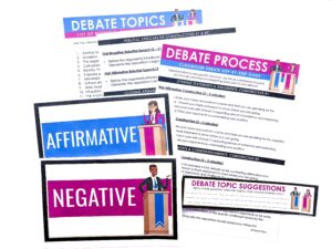 How to Run a Classroom Debate - Presto Plans