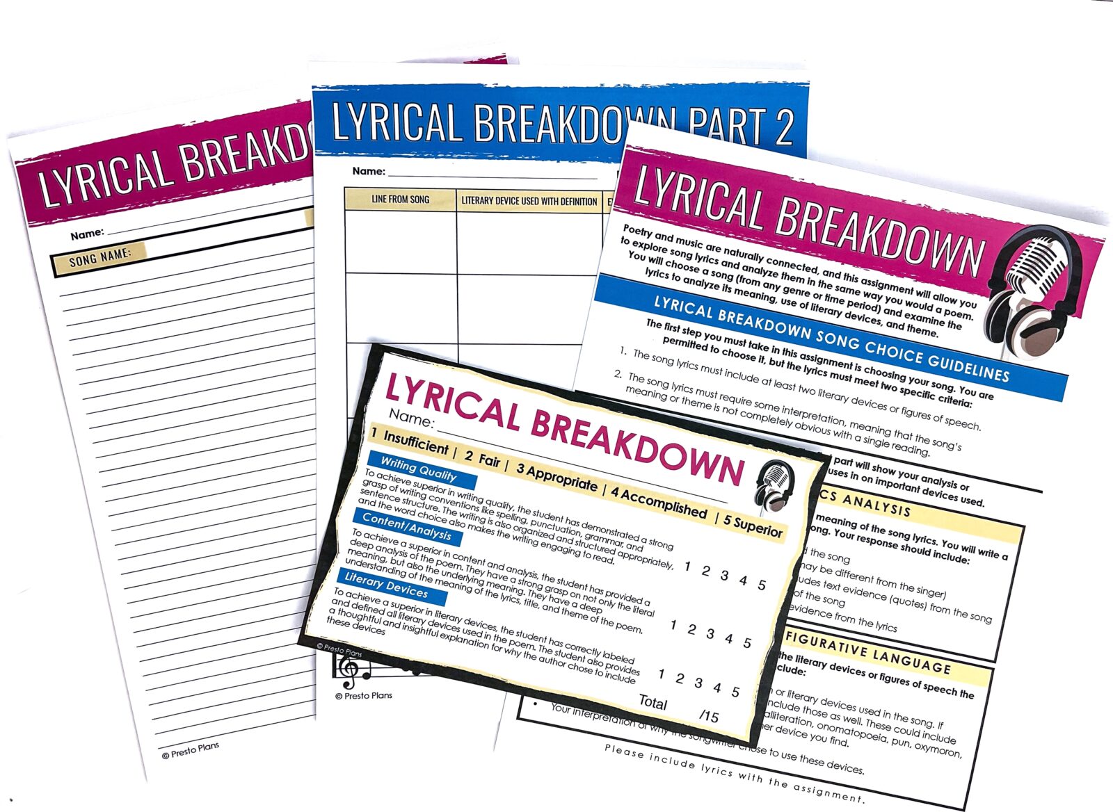 Using Music to Teach Poetry in ELA - Presto Plans