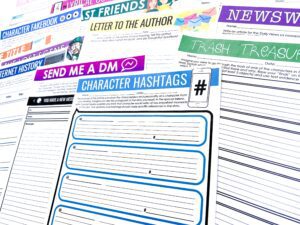 50 Activities You Can Use With Any Novel or Short Story - Presto Plans