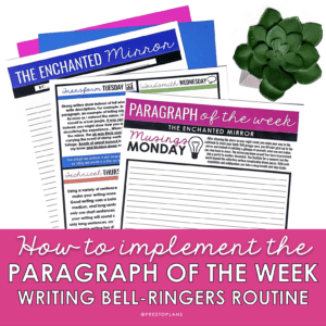 Presto Plans Blog | Creative English Language Arts Teaching Ideas