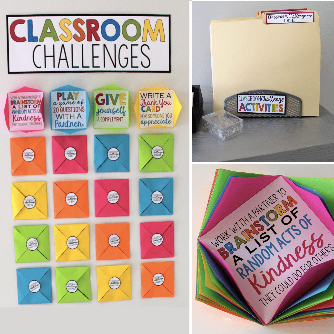 Build Classroom Community with the Classroom Challenge Activity ...