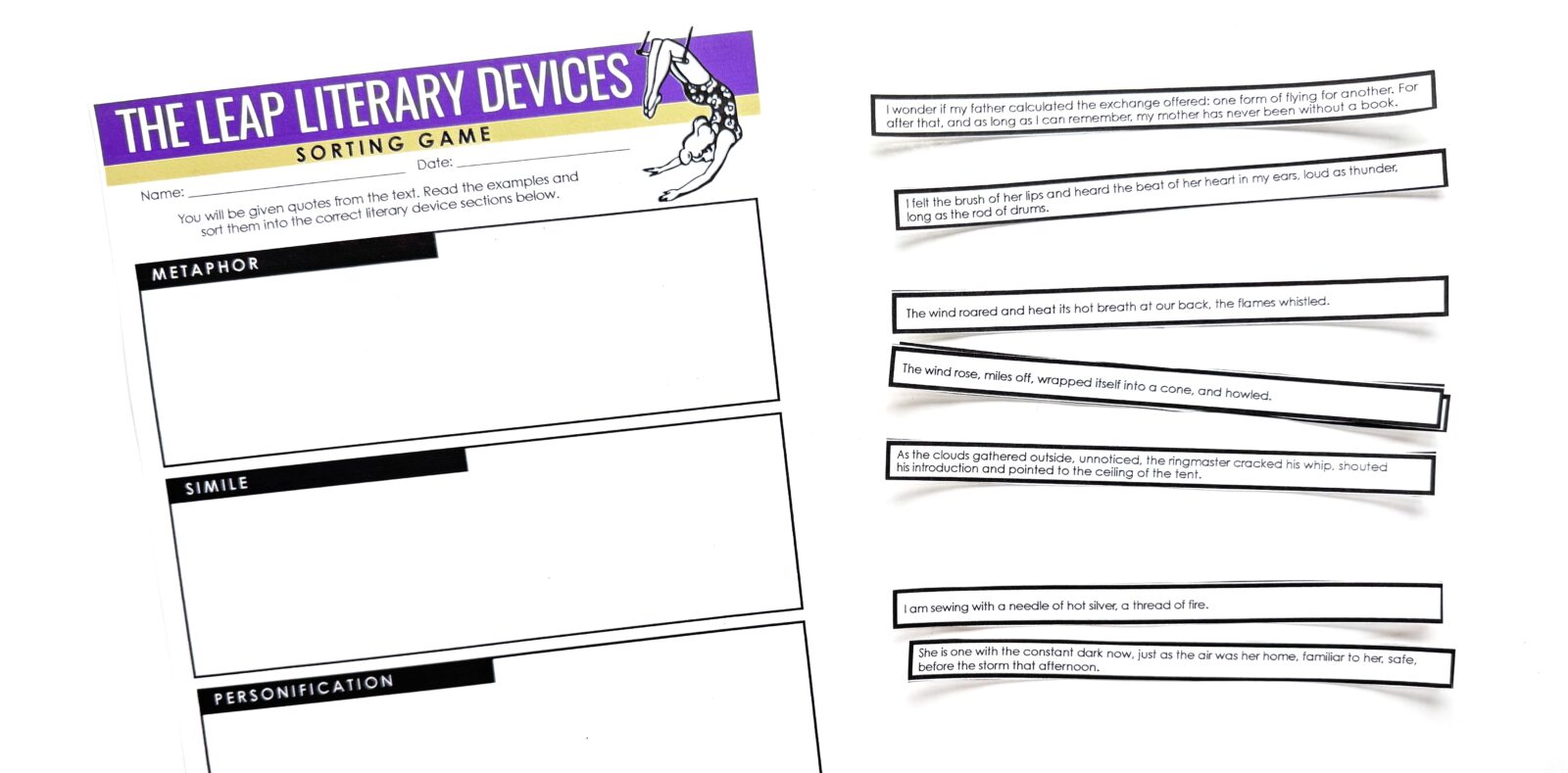 Teaching "The Leap" by Louise Erdrich - Presto Plans