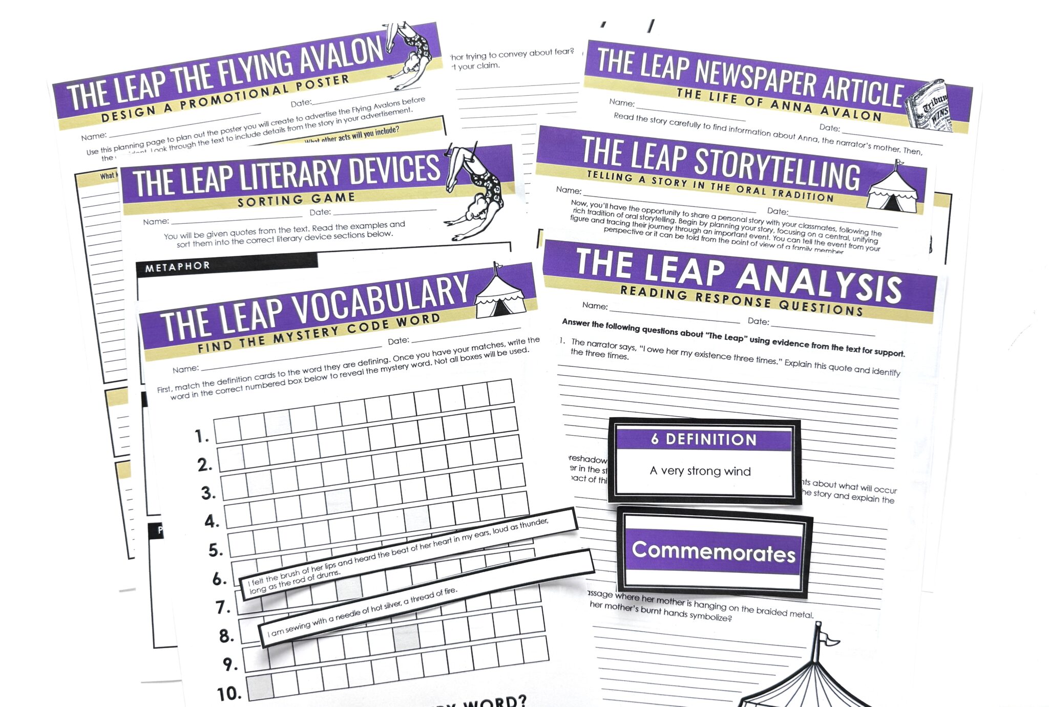 Teaching "The Leap" by Louise Erdrich - Presto Plans