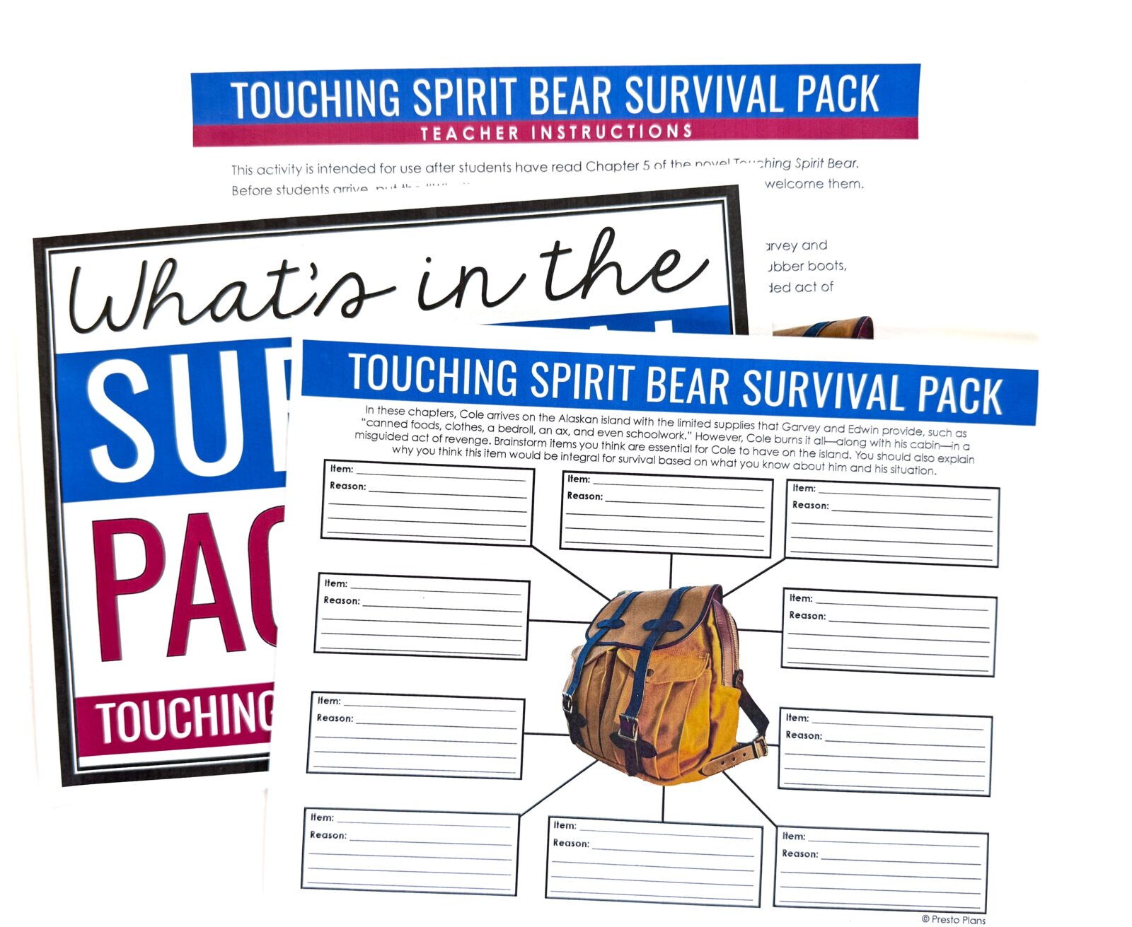 9 Creative Activities for Teaching Touching Spirit Bear by Ben ...